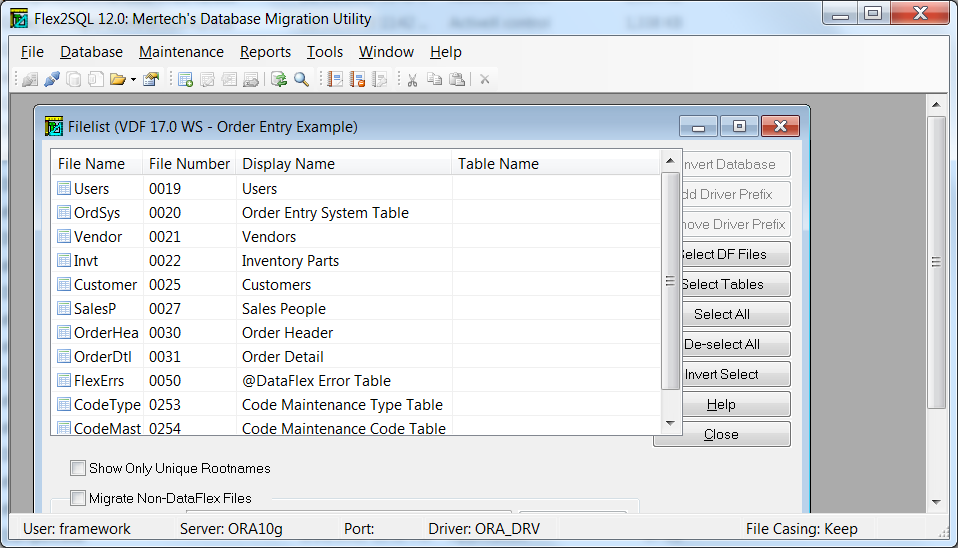 Flex2SQL Migration Utility Fonts Too Large