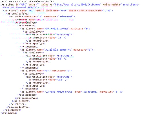 XSD Generator Tool for Crystal Reports