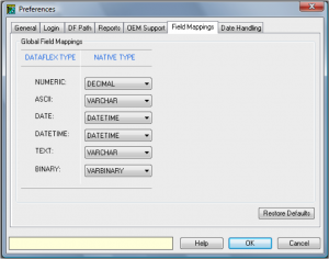 DF_TEXT Data Type Mapping in Flex2SQL - Performance Considerations